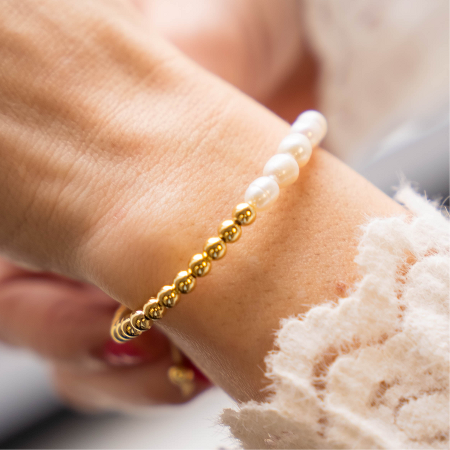 REBA - 18K Gold Plated with Freshwater Pearls – Mack & Rex