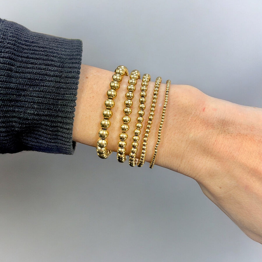 GOLD BALL BRACELETS - Stack or Individual – Mack & Rex