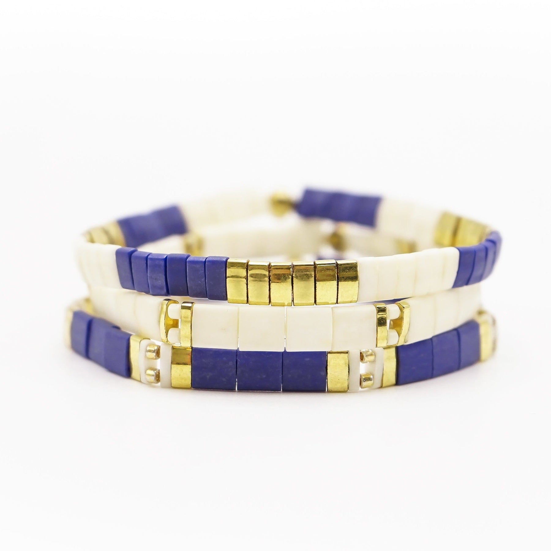 ROYALTY - Tila Bead Bracelets Stack – Mack & Rex