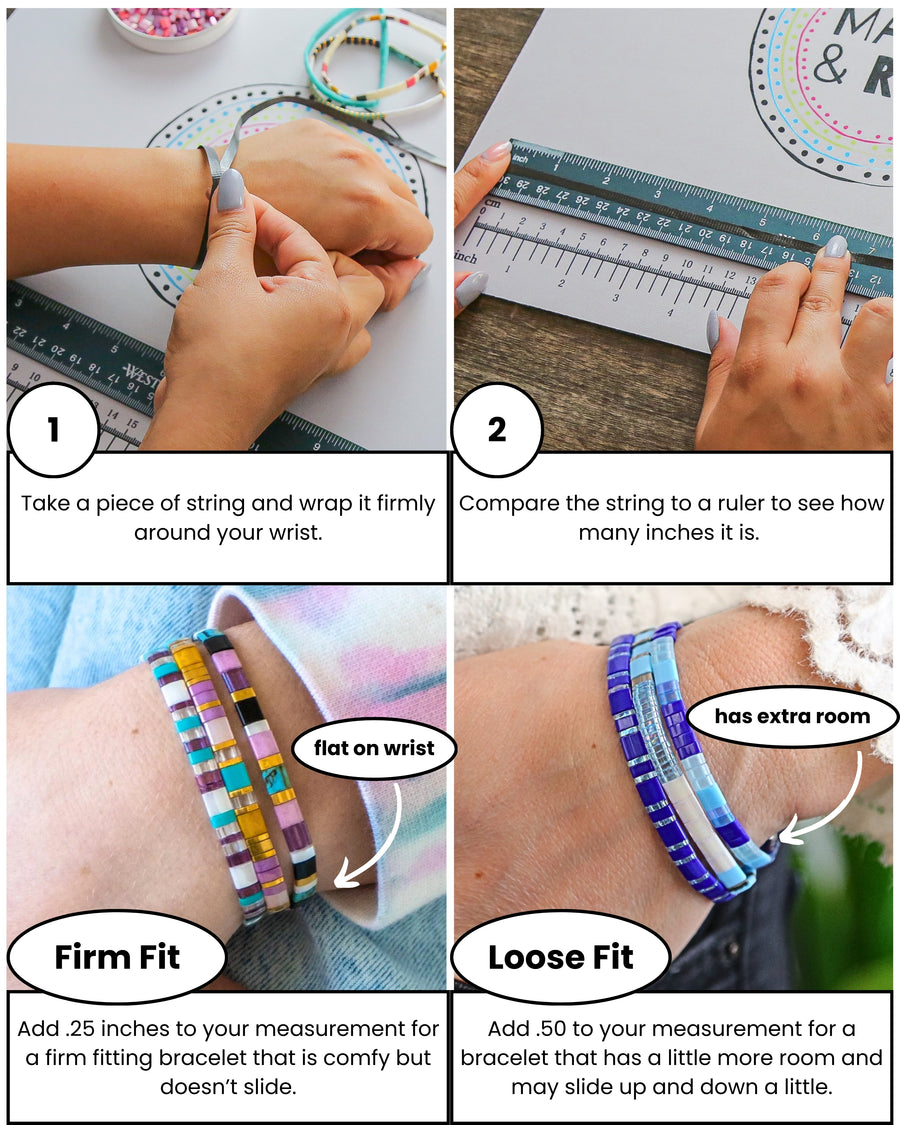 Bracelets Size Guide – Mack & Rex